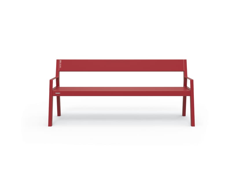 CASTEO | Bench with back By City Design