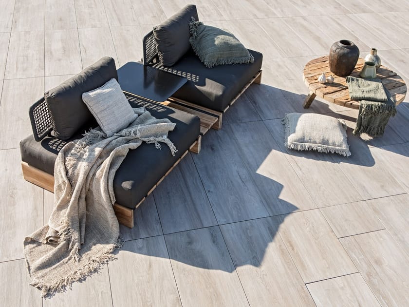 CASUAL MODULAR Tavolino rettangolare in legno con vassoio By cbdesign ...