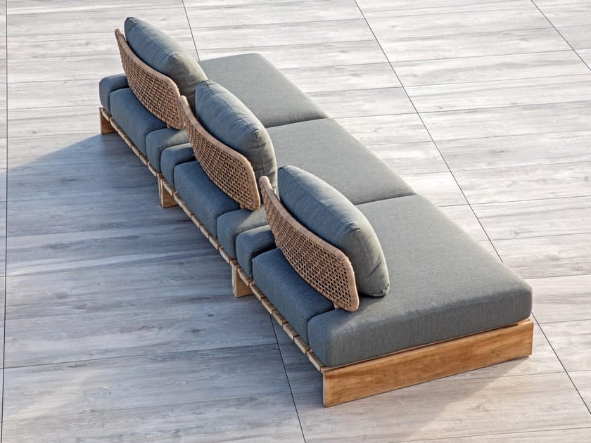 CASUAL MODULAR Poltrona de jardim secional By cbdesign | design Carlo Basso