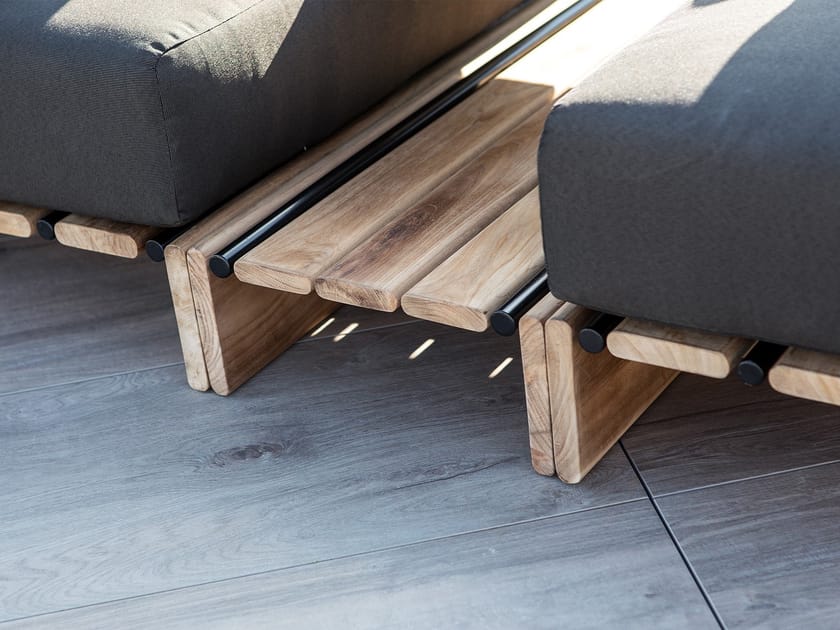 CASUAL MODULAR | Rectangular coffee table By cbdesign design Carlo Basso