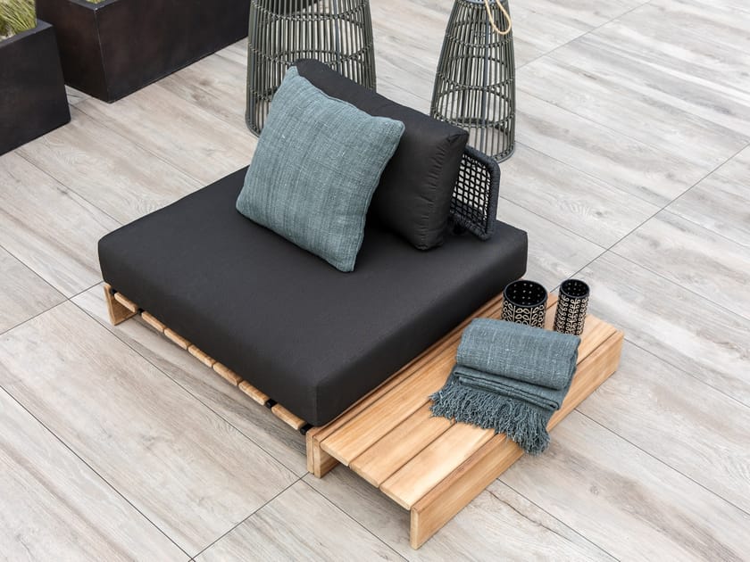 CASUAL MODULAR Low rectangular garden side table By cbdesign | design ...