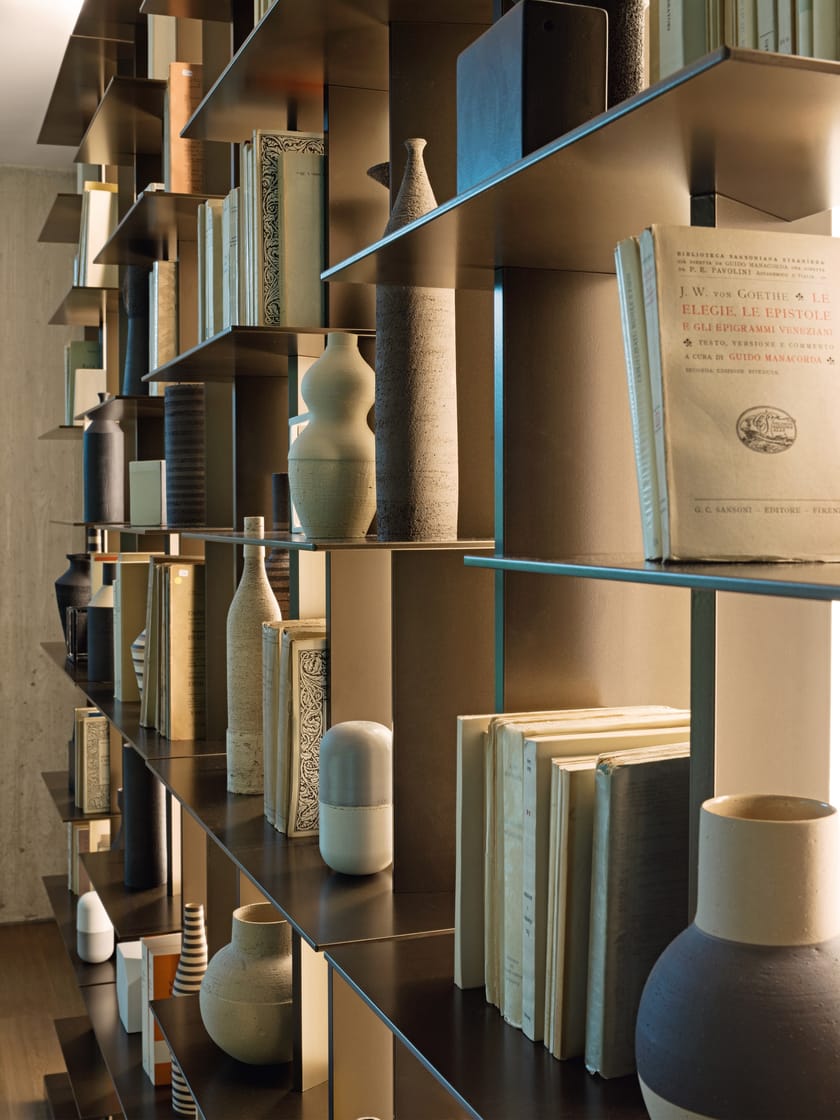 Libreria a giorno con illuminazione CCLIGHT - Natevo