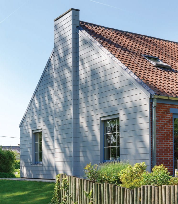 Fiber cement Panel for facade / Ventilated facade CEDRAL Click Cedral ...