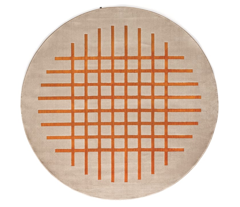 CEK | Round rug Round polypropylene rug with geometric shapes By Connubia