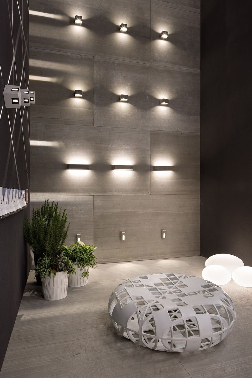 LED cement wall lamp CEM_W1 Cem Collection By Linea Light Group