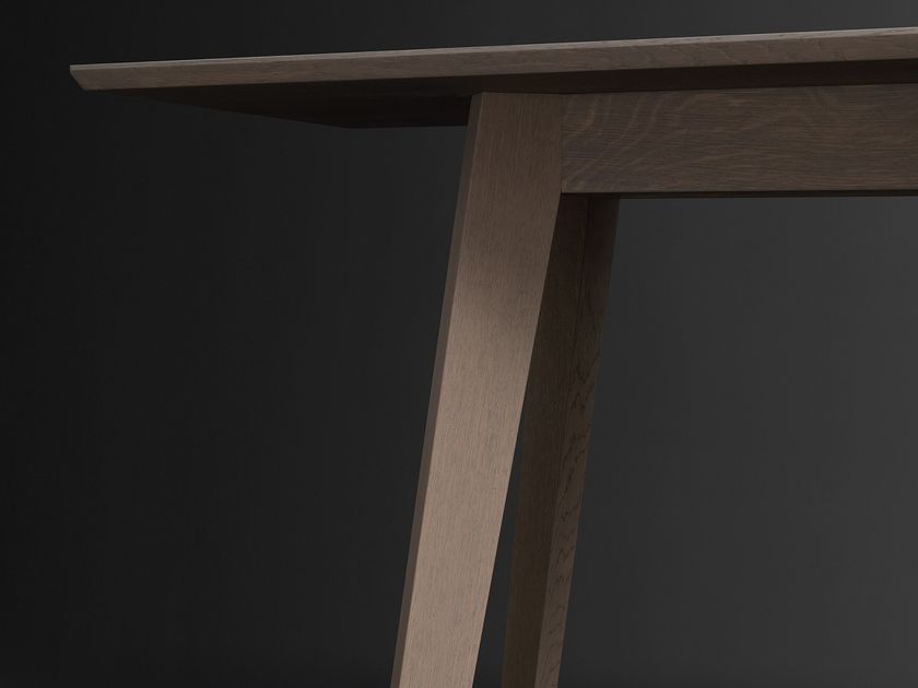 CENA | Round table Round solid wood dining table By ZEITRAUM | design ...