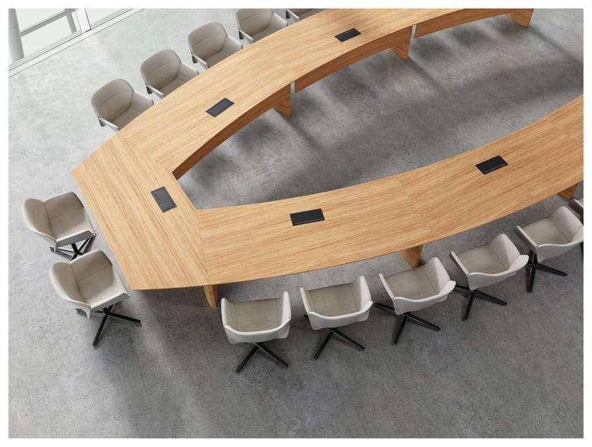 CEO | Oval meeting table By BK Contract