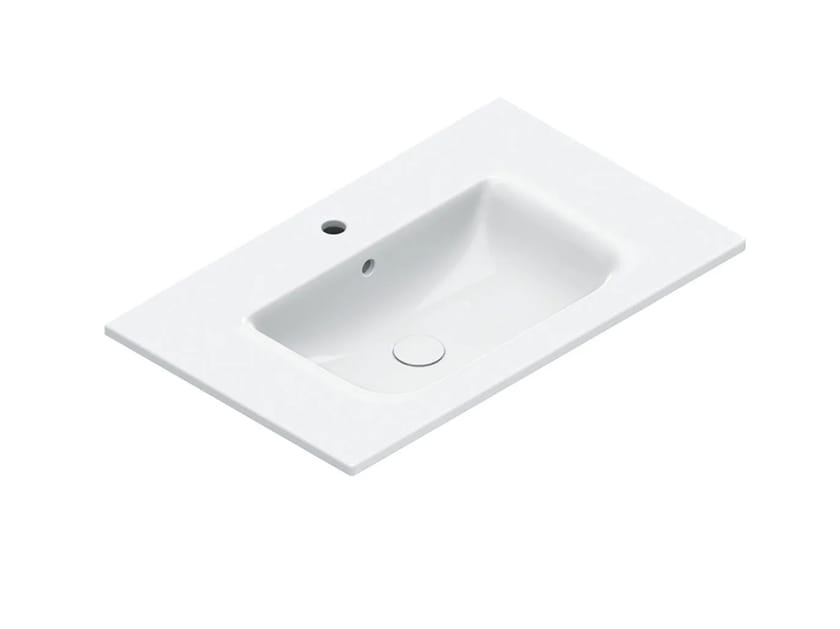 ITALY 80x50 Rectangular single washbasin By CERAMICA CATALANO