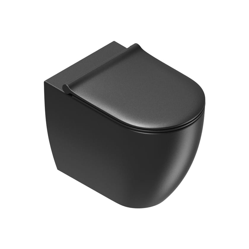 SFERA 55x35 Rimless Floor mounted ceramic toilet By CERAMICA CATALANO