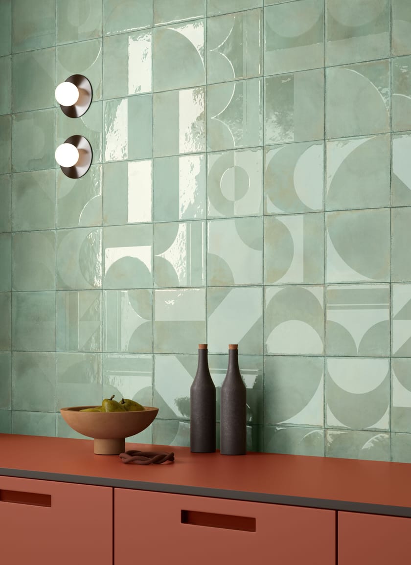 MANUFATTI Glazed porcelain stoneware wall/floor tiles By CERAMICA DEL CONCA