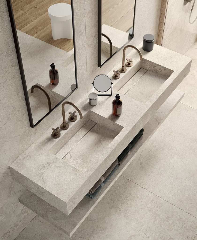 DOUBLE FIGURE Lavabo By CERAMICA FONDOVALLE