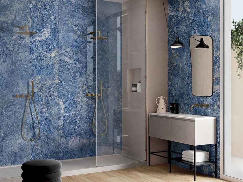 INFINITO 2.0 - BLACK PEARL Porcelain stoneware wall/floor tiles with ...