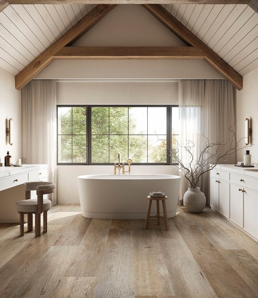 YORKWOOD WALNUT Wall tiles By CERAMICA SANT'AGOSTINO