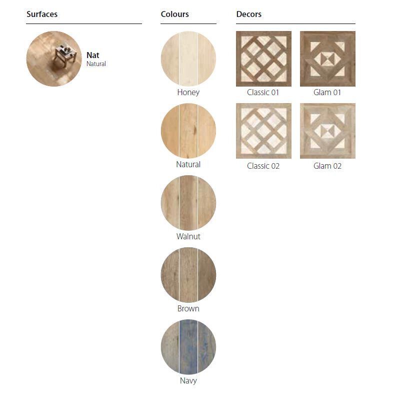 YORKWOOD HONEY Wall tiles By CERAMICA SANT'AGOSTINO