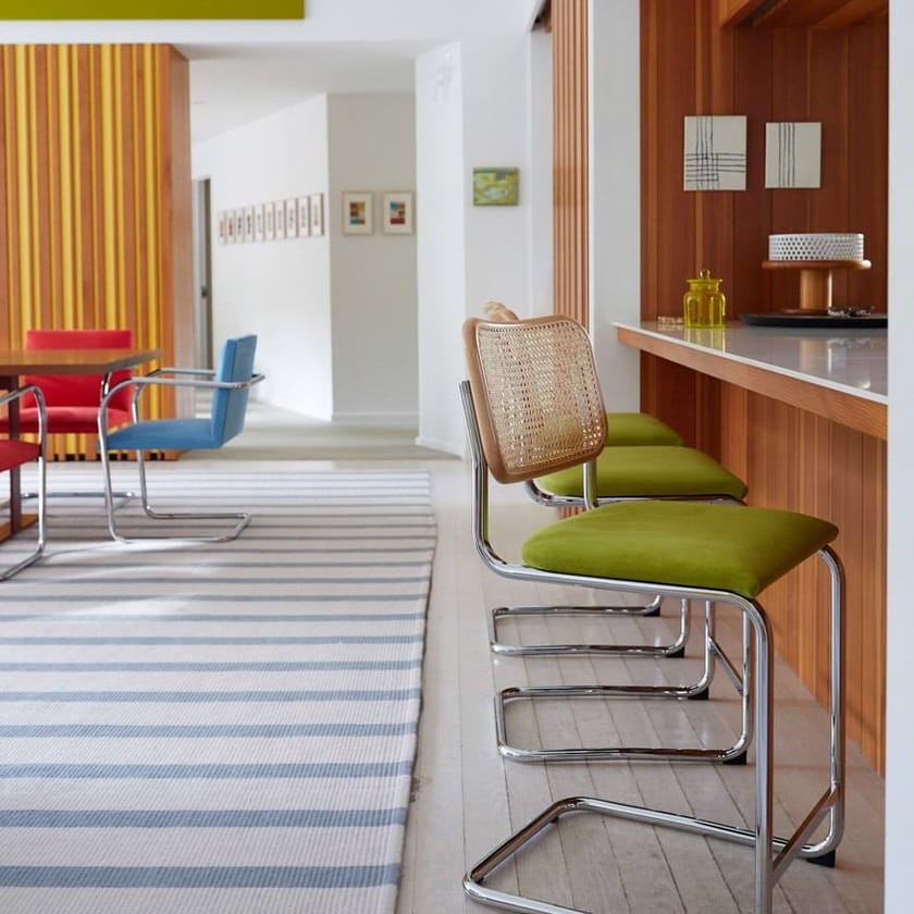 CESCA™ Cantilever stool By KNOLL | design Marcel Breuer