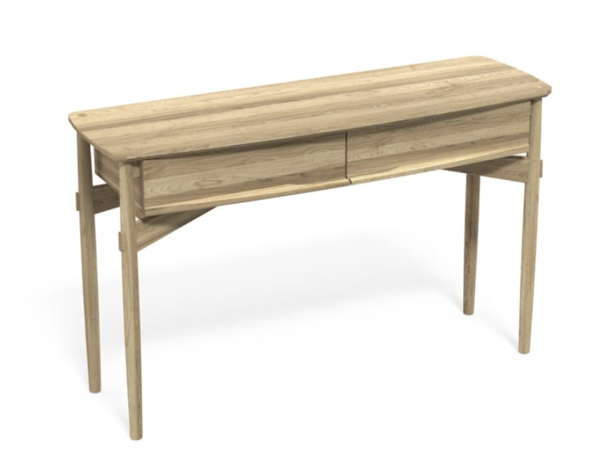 Rectangular MDF console table with drawers CHAPEL By DeepGreen