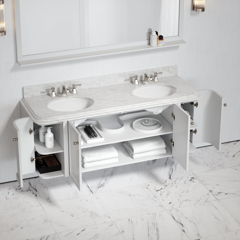 CHARSLEY | Double vanity unit By LUSSO