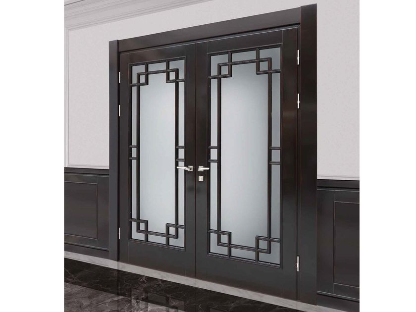 Porta a battente in legno in stile classico CHELSEA By Arnaboldi Interiors