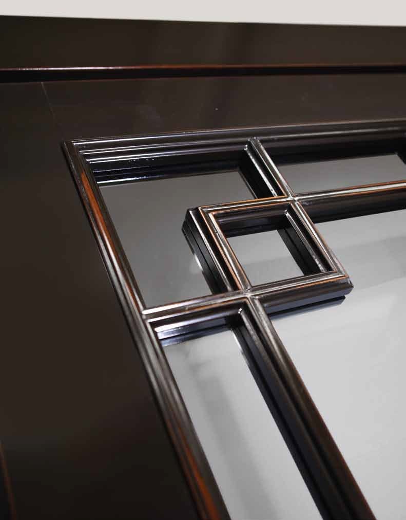 Classic style hinged wooden door CHELSEA By Arnaboldi Interiors