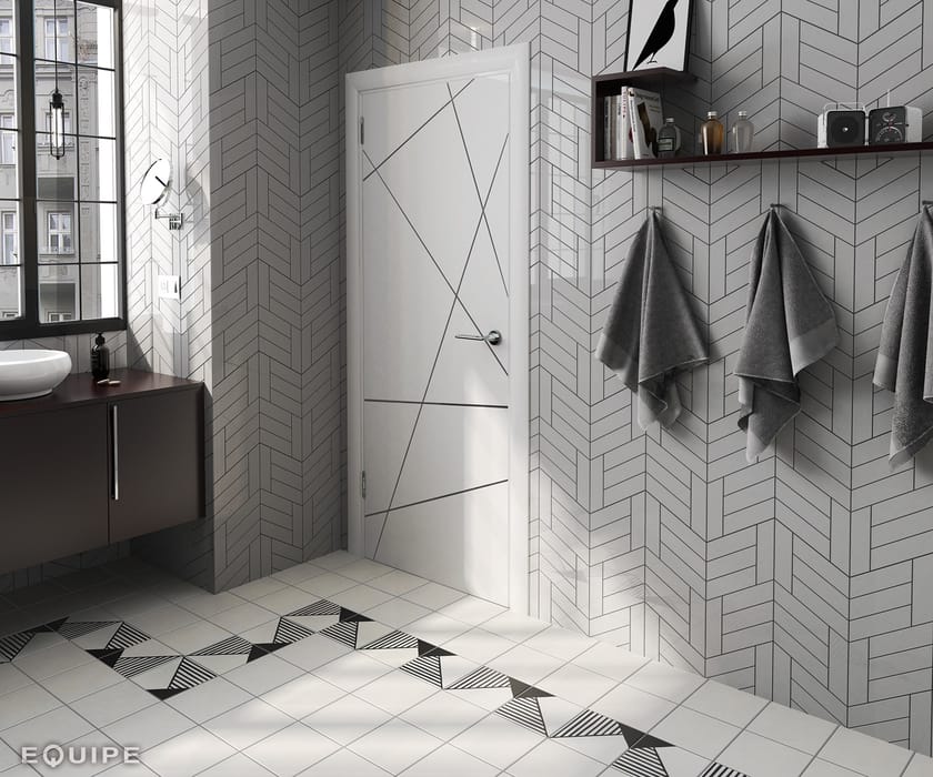 CHEVRON WALL By EQUIPE CERAMICAS