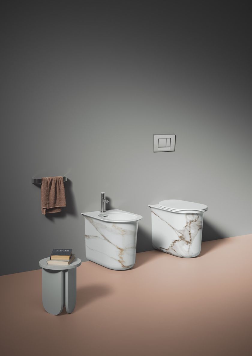 CHIC | Inodoro a ras de pared By Artceram diseño Meneghello Paolelli