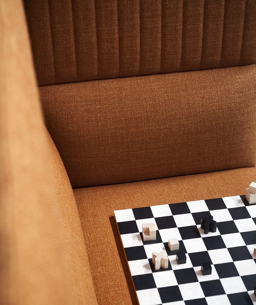 CHILL-OUT HIGH High-back fabric sofa By Tacchini | design Gordon ...