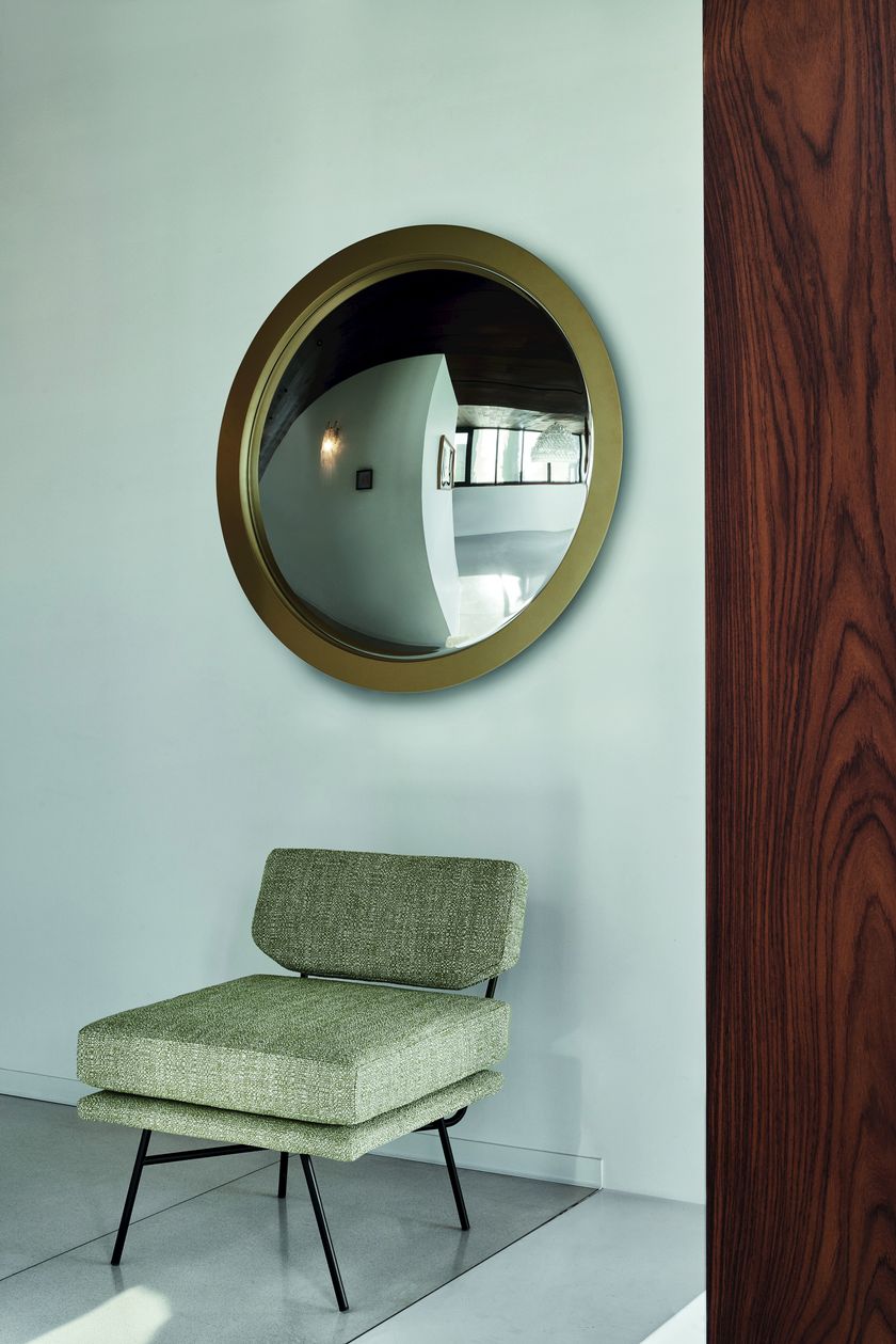 CICLOPE Round wall-mounted framed mirror By arflex | design Claesson ...