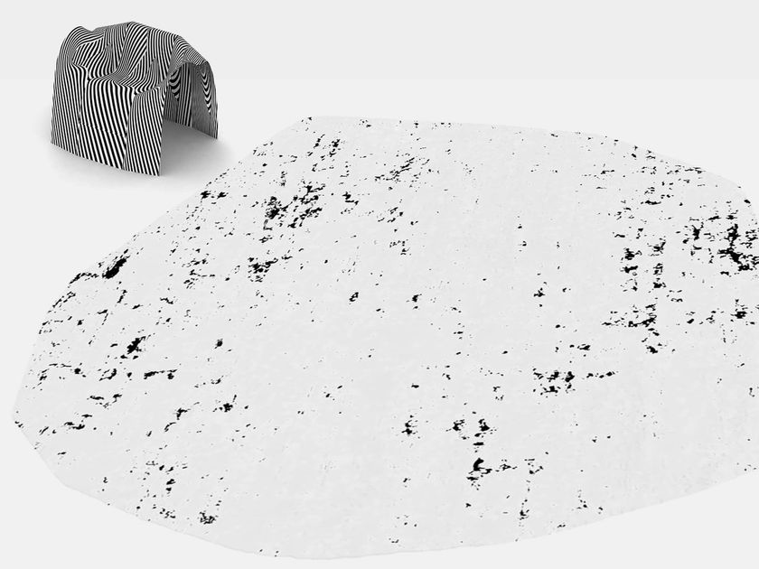 Tappeto fatto a mano in Lyocell® su misura CILENTO STELLA (304) By ...