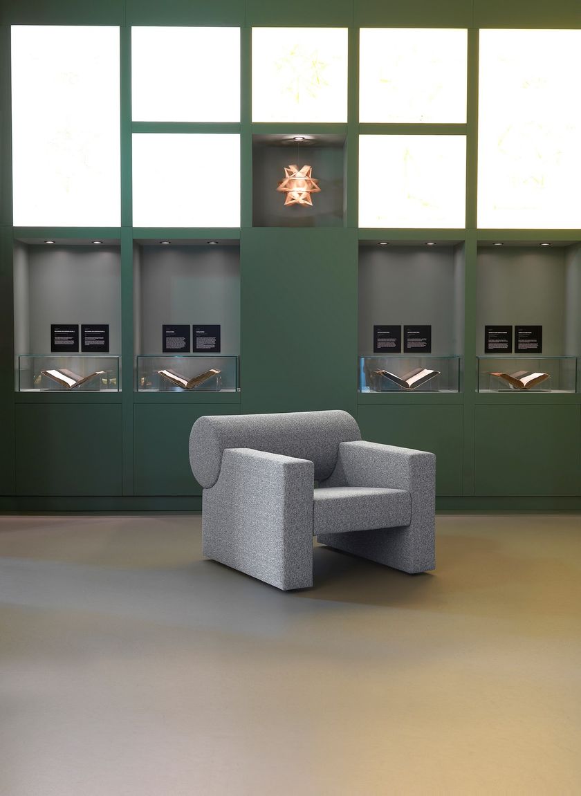 CILINDRO | Acoustic armchair By Caimi Brevetti design Claudio Bellini
