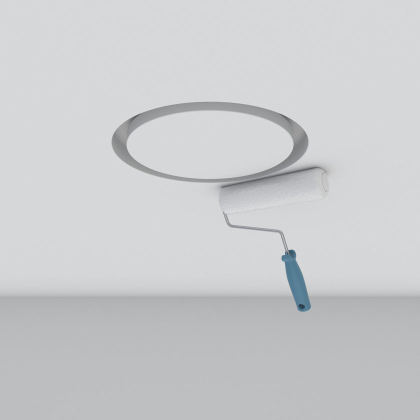 CIRCLE Bouche et diffuseur pour installation gainée By Ventmann