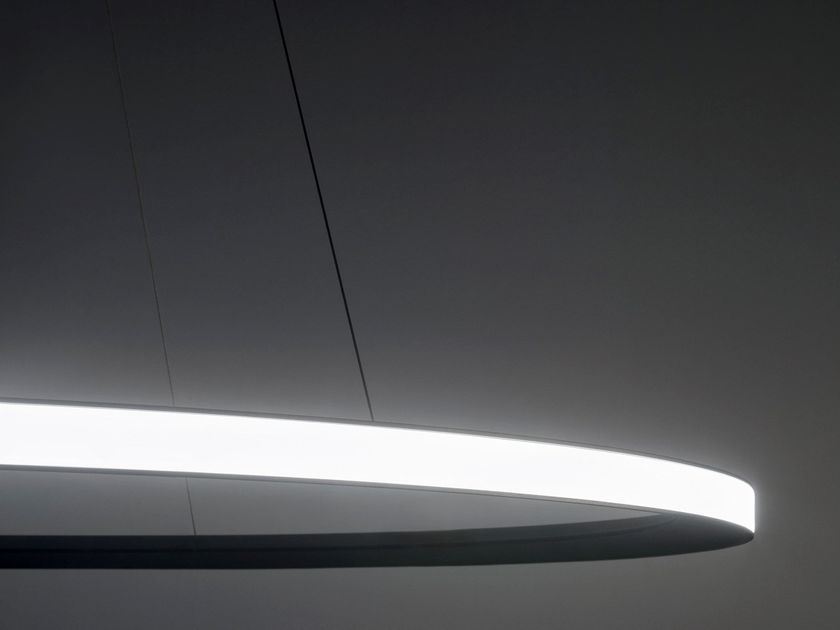 CIRCULAR LED aluminium pendant lamp By LedsC4 | design Ramón Benedito