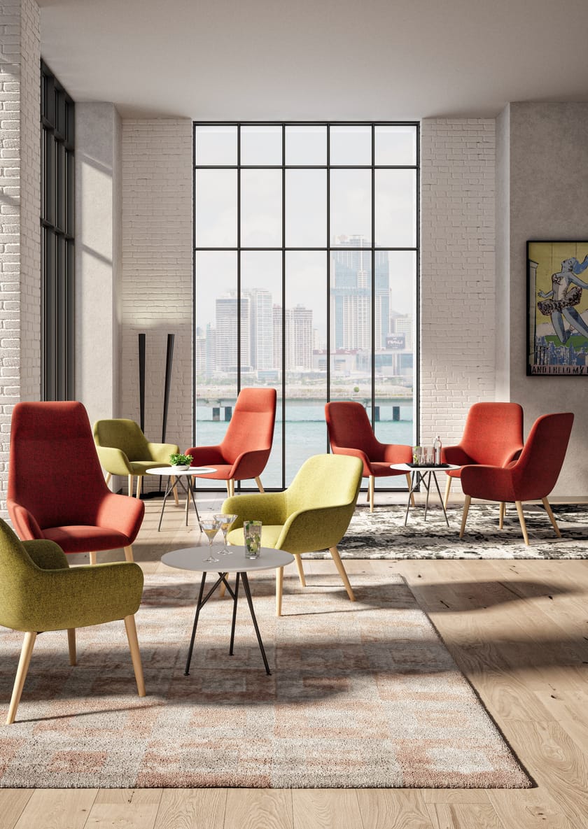 CITY LOUNGE | Easy chair City Lounge Collection By Quadrifoglio Group ...