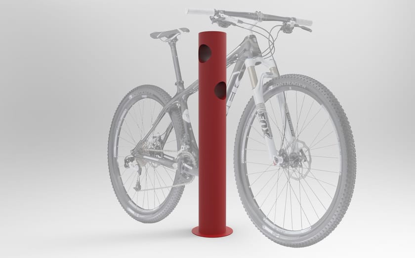 KURT Steel bollard / bicycle rack By CITYSì