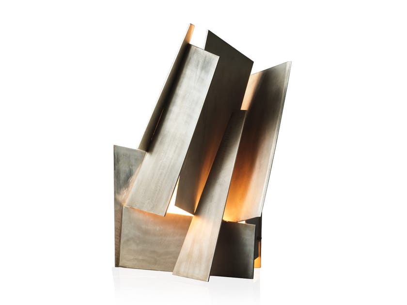 CL2076 LED brass table lamp By SIGMA L2 | design Simone Granchi