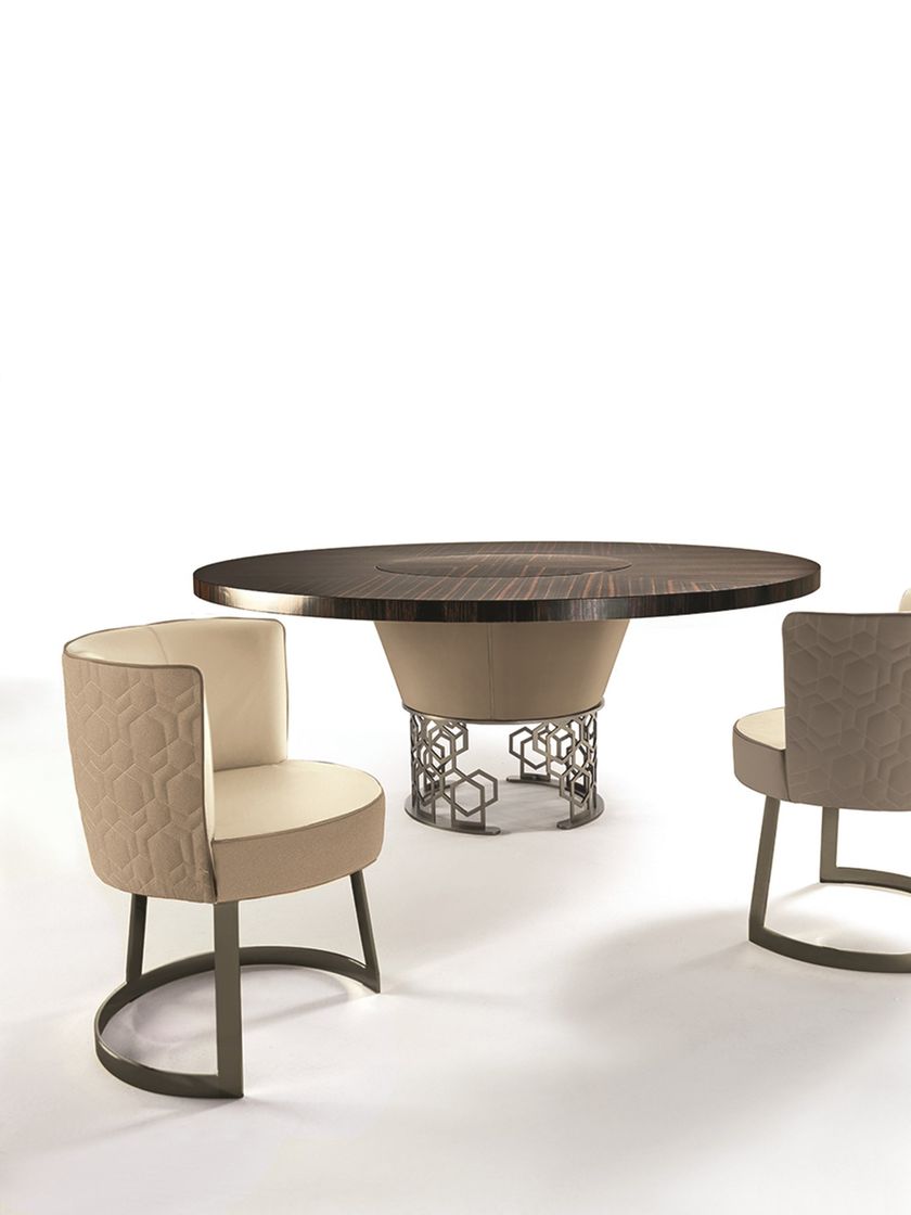 CLAIRMONT | Round table By Longhi design Giuseppe Iasparra