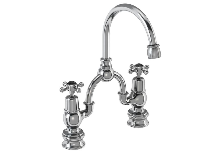 CLAREMONT REGENT | 2 hole washbasin tap 2 hole bridge mixer By ...