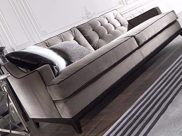 CLARK | Velvet sofa By Gianfranco Ferré Home