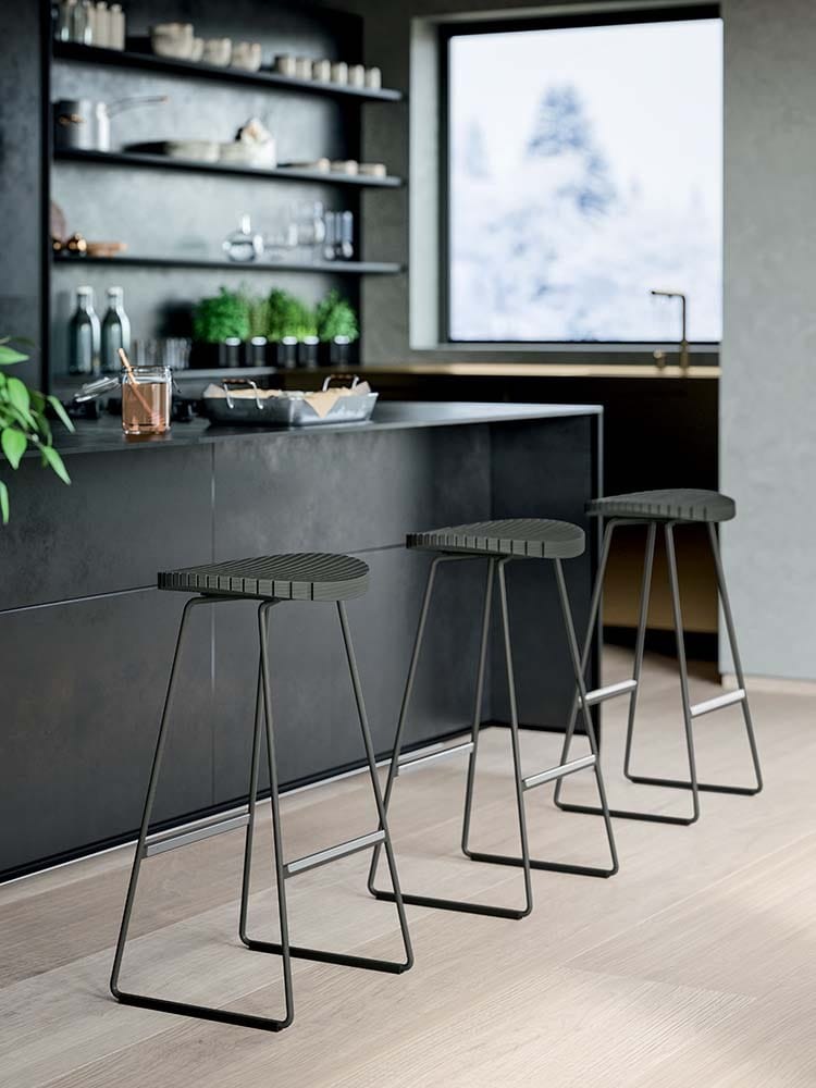 CLARK Sgabello By Quadrifoglio Group | design Ciani Design