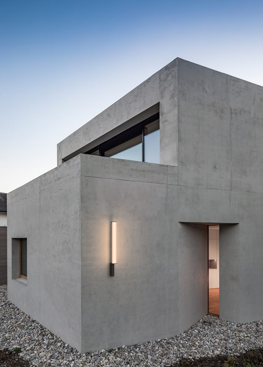 CLASS LED glass and aluminium outdoor wall lamp By Vibia | design Sebastian Herkner