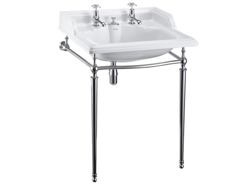 CLASSIC | Rectangular washbasin By Burlington Bathrooms