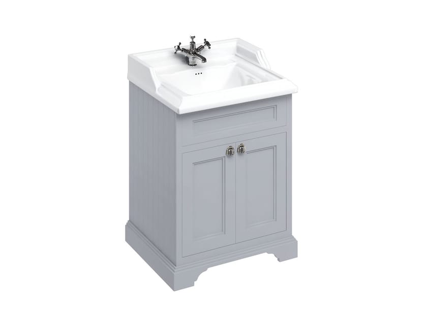 CLASSIC | Vanity unit with doors By Burlington Bathrooms