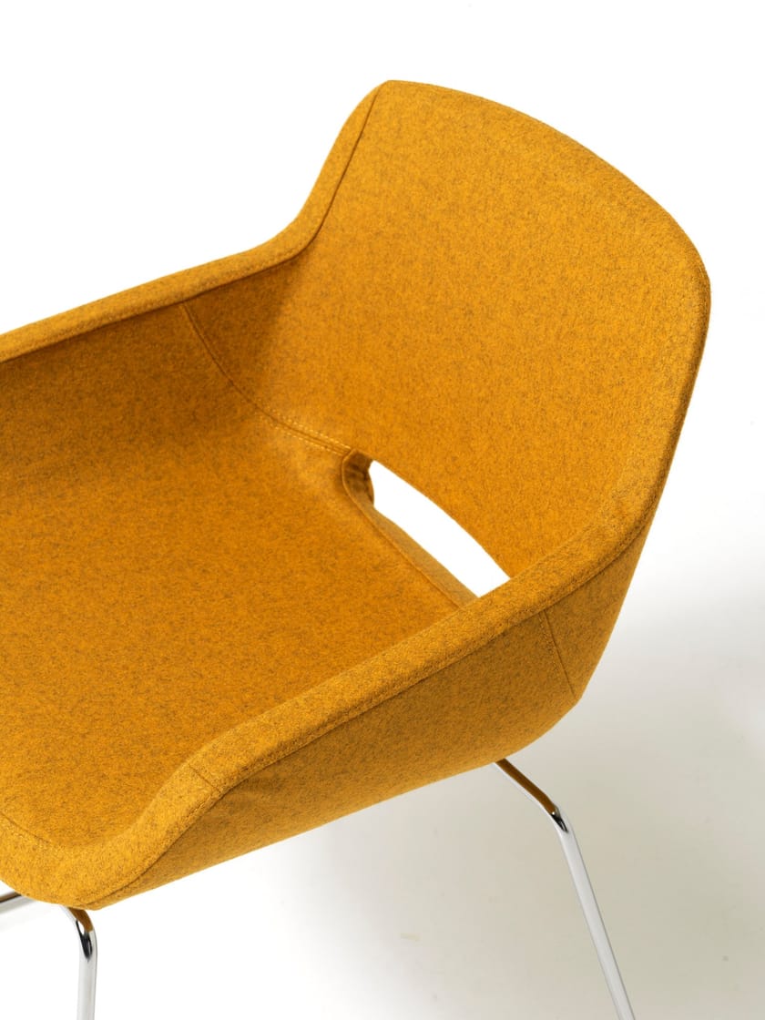 CLEA PLUS | Stuhl mit Kufengestell Kollektion Clea Plus By Diemme