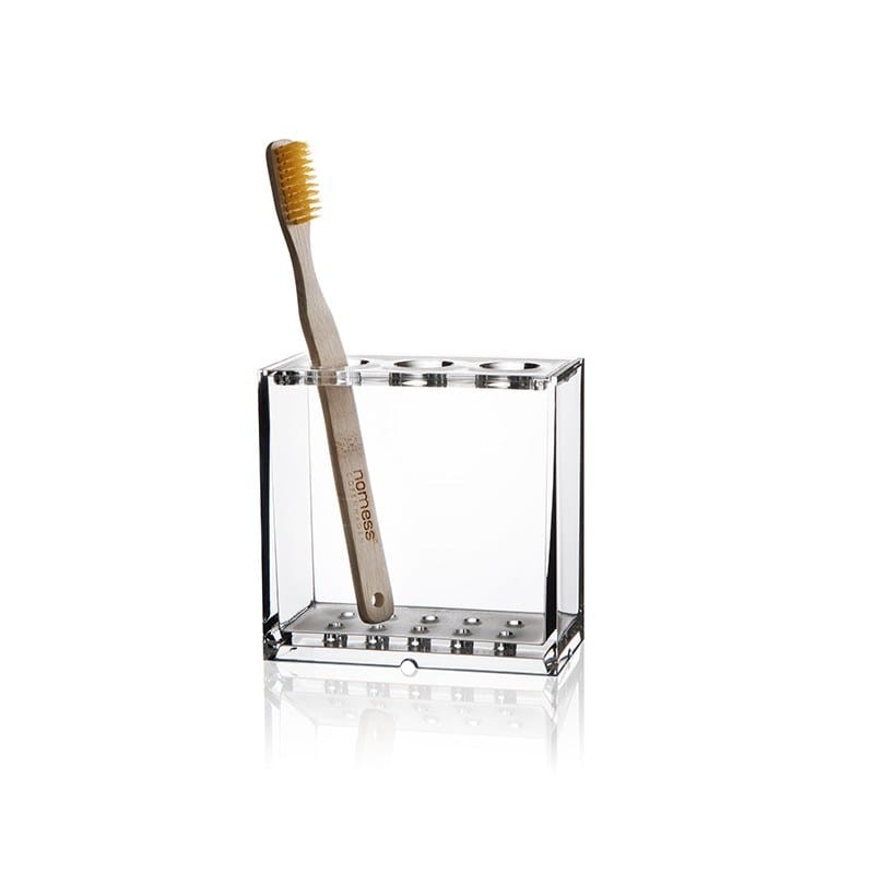 Countertop acrylic toothbrush holder CLEAR TOOTHBRUSH HOLDER By NOMESS ...