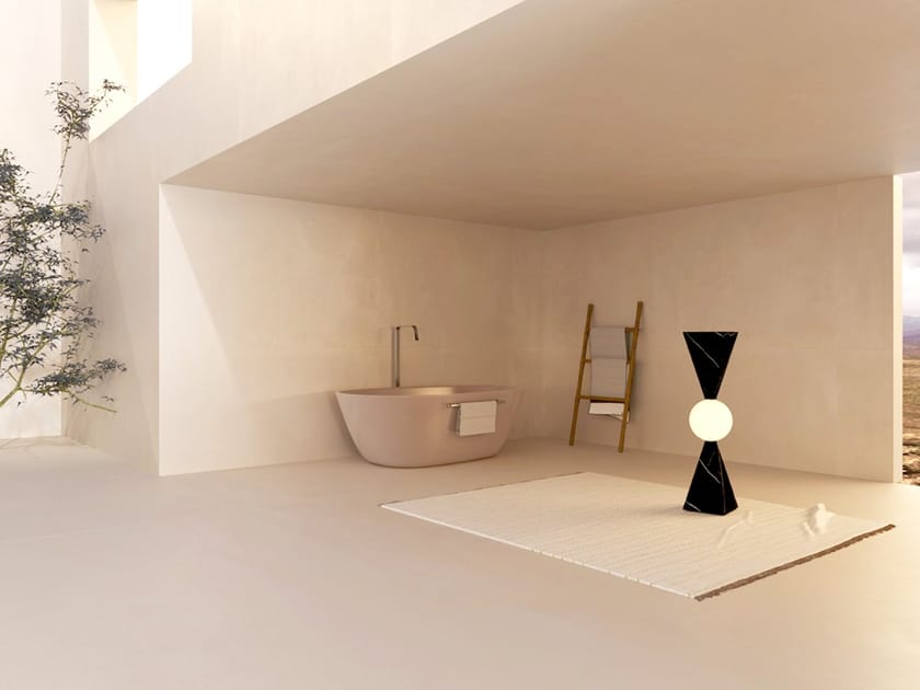 CLESSIDRA Lámpara de pie / Escultura de mármol By Dimarmo | design sid&sign