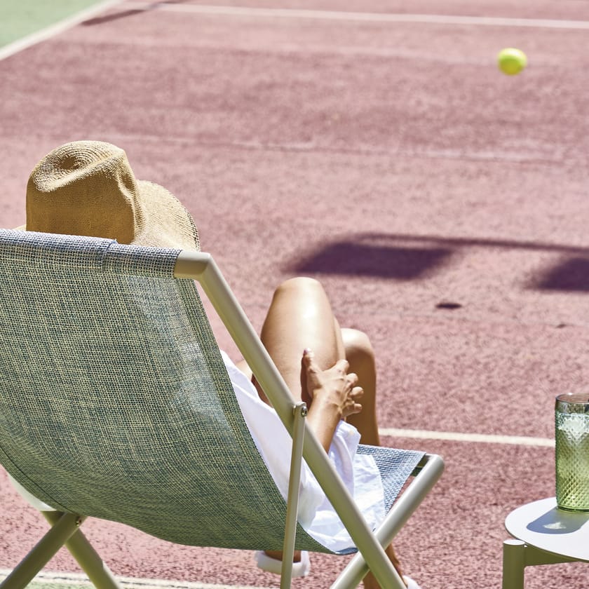 CLEVER | Folding deck chair By Varaschin