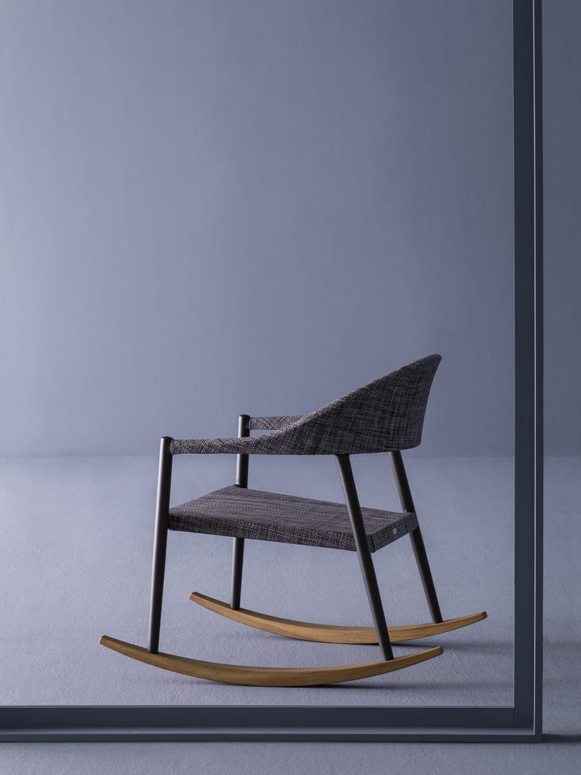 CLEVER LOUNGE | Rocking easy chair Clever Collection By Varaschin