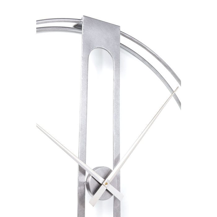 CLIP Wall-mounted powder coated steel clock By KARE Design