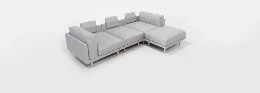Sectional modular convertible sofa CLOOODS By Feydom