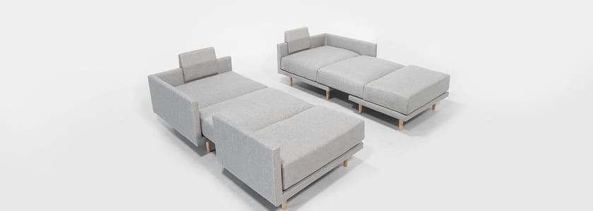 Sectional modular convertible sofa CLOOODS By Feydom