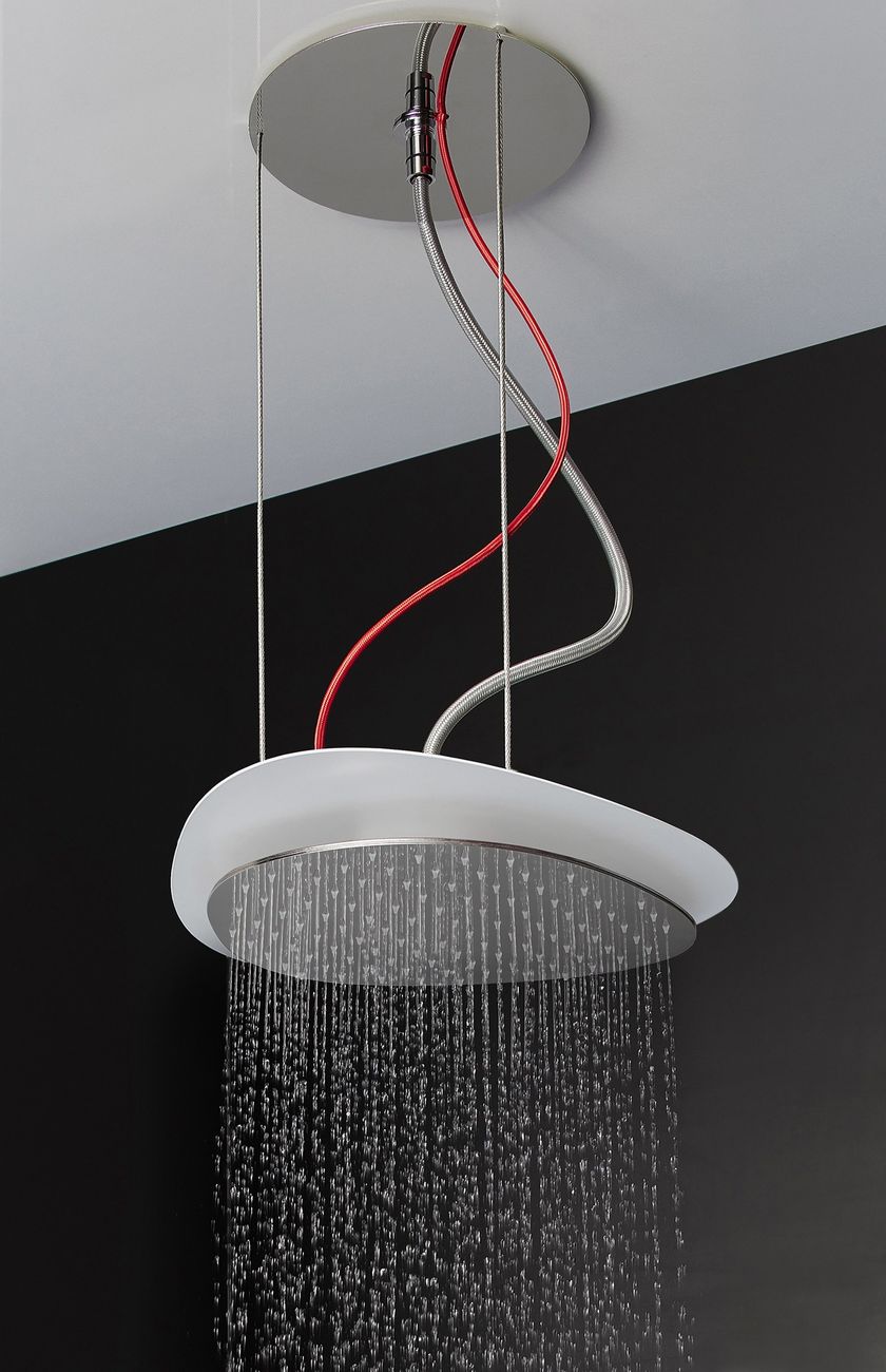 CLOUD | Ceiling mounted overhead shower Ceiling mounted rain shower ...